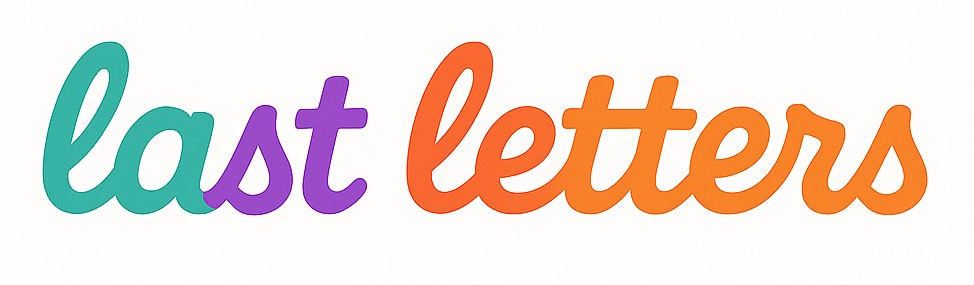 Last Letters